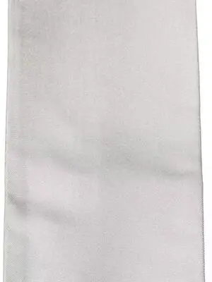 Dolce & Gabbana Fringe-trimmed Silk-satin Scarf