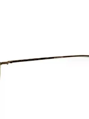 Gucci Geometric-frame Metal Sunglasses