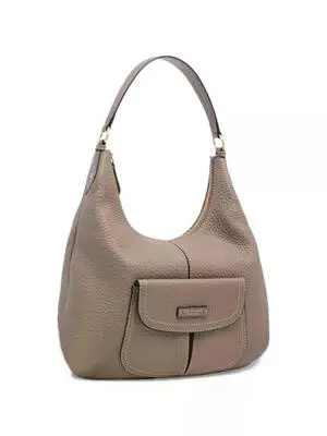 THE BRIDGE Front-pocket Leather Shoulder Bag