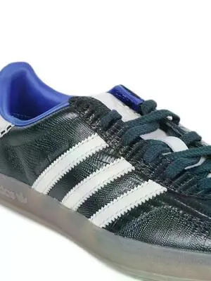 Adidas X Wales Bonner Gazelle Crocodile-effect Sneakers