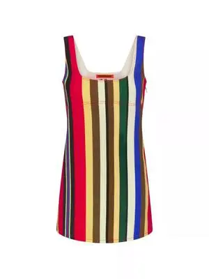 SIMONMILLER Sahara Stripe-print Mini Dress