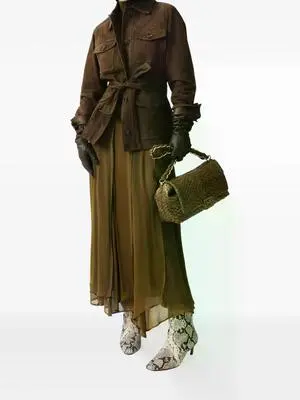Marella Belted Suede Jacket