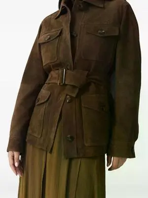 Marella Belted Suede Jacket