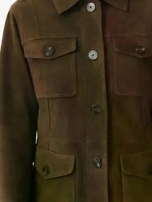 Marella Belted Suede Jacket
