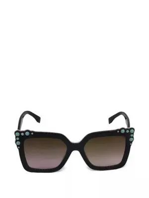Fendi Square-framed Sunglasses - Black