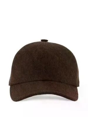 Loro Piana Storm System Embossed-logo Baseball Cap - Brown