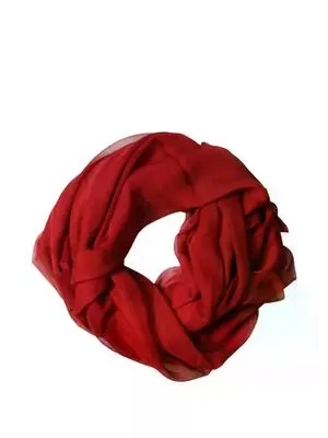 Dolce & Gabbana Silk Scarf - Red