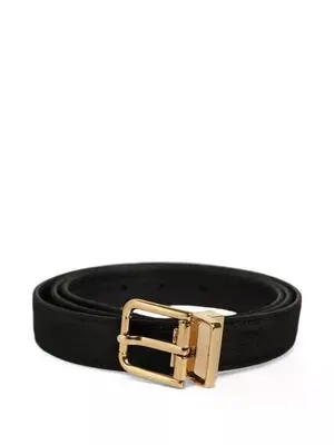 Dolce & Gabbana Buckle Belt - Black