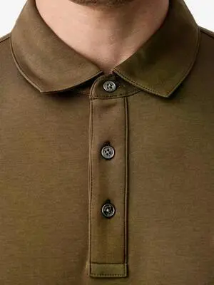 Michael Kors Cotton Long-sleeve Polo Shirt