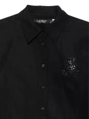 Ralph Lauren Embellished Logo-patch Shirt