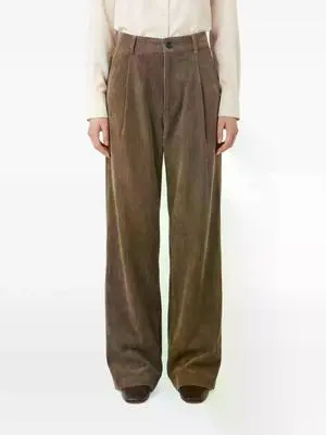 ELEH Pleated Corduroy Trousers