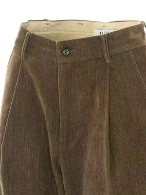 ELEH Pleated Corduroy Trousers