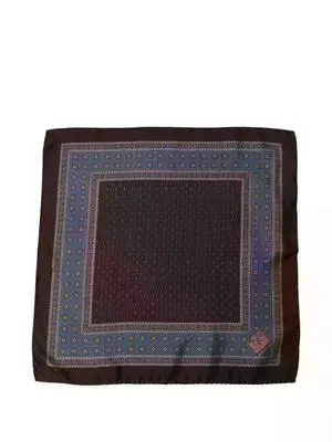 Dolce & Gabbana Geometric-print Pocket Square - Red