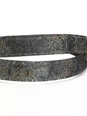 Dolce & Gabbana Floral-jacquard Buckle Belt