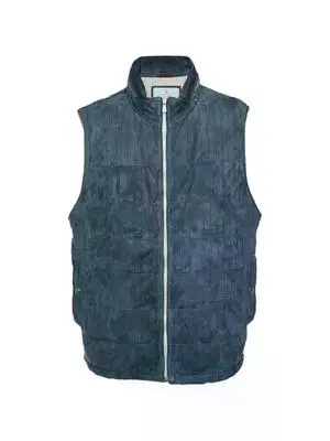 Brunello Cucinelli Striped Padded Vest