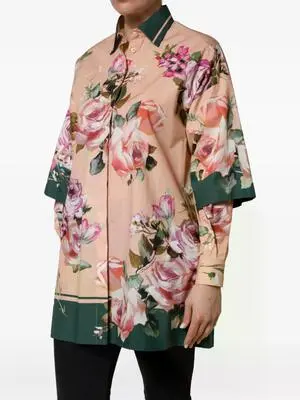 Dolce & Gabbana Floral-print Button-up Shirt