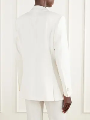 Gabriela Hearst Ivy Wool-woven Blazer