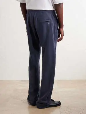 John Elliott Straight-leg Cotton-jersey Sweatpants