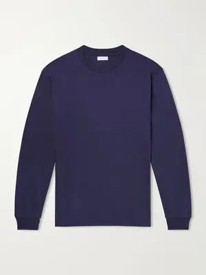 John Elliott Oversized Cotton-jersey T-shirt - Blue