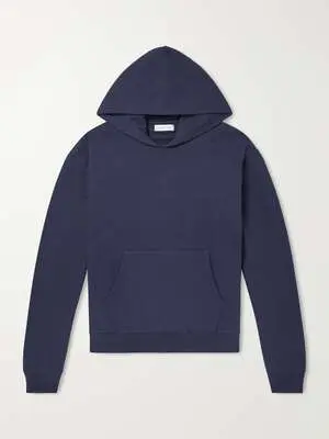 John Elliott Cotton-jersey Hoodie - Navy