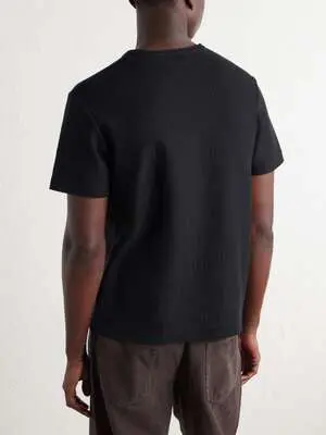 FRAME Cotton-jacquard T-shirt