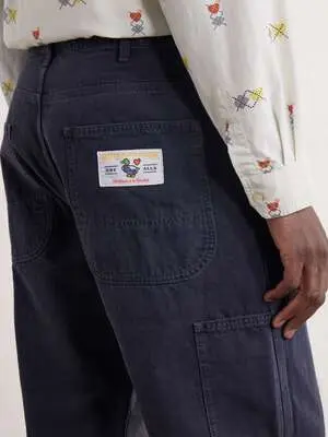 HUMAN MADE Straight-leg Cotton-canvas Trousers