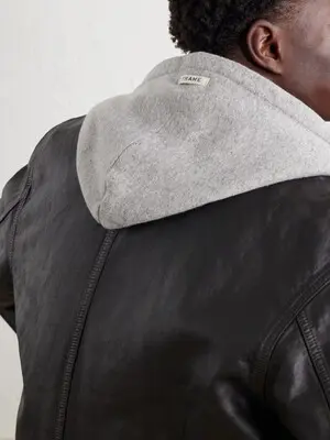 FRAME Cotton-jersey Zip-up Hoodie