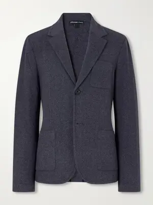 JAMES PERSE Cotton-blend Felt Suit Jacket