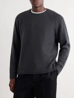 JAMES PERSE Cashmere Sweater - Gray