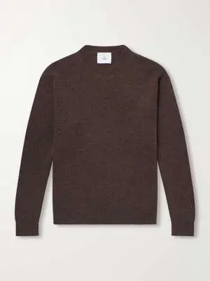 THE ELDER STATESMAN Statesman Cashmere Sweater - Brown