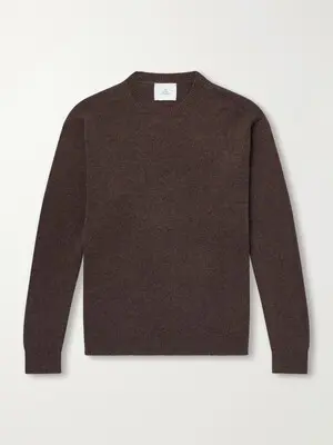 THE ELDER STATESMAN Statesman Cashmere Sweater - Brown