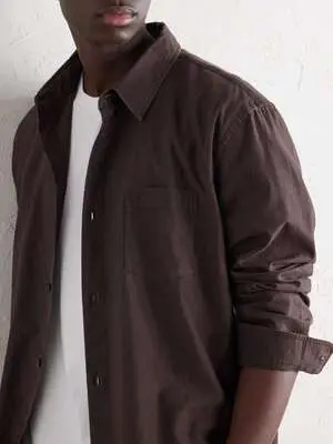John Elliott Cotton Kersey-twill Shirt