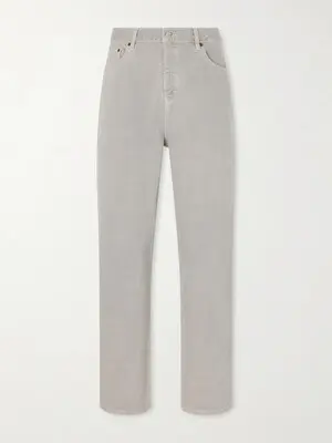 FRAME The Relaxed Straight-leg Jeans - Neutrals