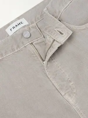 FRAME The Relaxed Straight-leg Jeans - Neutrals