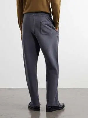 John Elliott Straight-leg Paint-splattered Cotton-jersey Drawstring Sweatpants