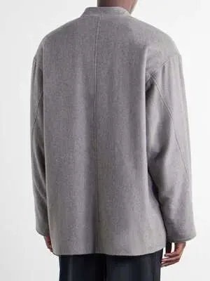 KAPTAIN SUNSHINE Brushed Wool And Cashmere-blend Flannel Jacket