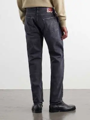 424 Loose Straight-leg Distressed Jeans