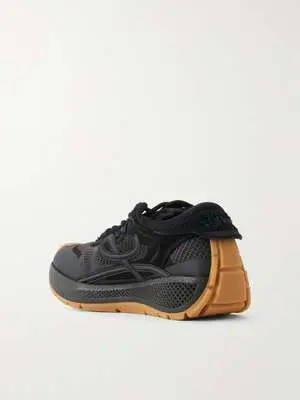 Loewe Pogo Rubber-trimmed Mesh Sneakers
