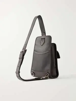 Berluti Périple Logo-debossed Scritto Full-grain Leather Pouch
