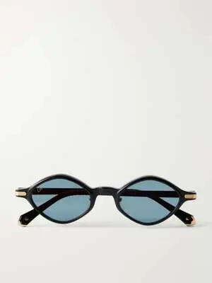 Cartier Première De Round-frame Recycled-acetate Sunglasses - Black
