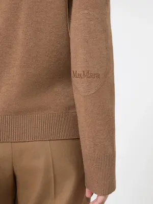 Max Mara Ribbed Turtleneck Knitted Sweater