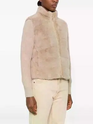 DUNO Faux-fur Panelled Jacket