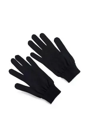 Dolce & Gabbana Knitted Cashmere Gloves - Blue