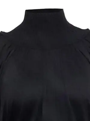 A.L.C. Mock-neck Dolman-sleeve Blouse