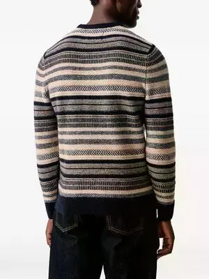 Barbour Highsted Fair Isle Crew Neck Jumper