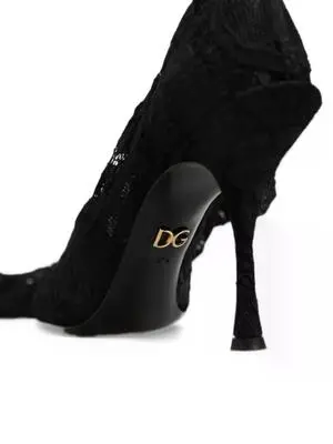 Dolce & Gabbana Taormina Lace Over-the-knee Boots