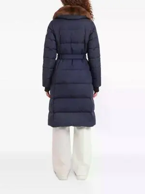 Moncler Gelissette Shearling-collar Down Coat