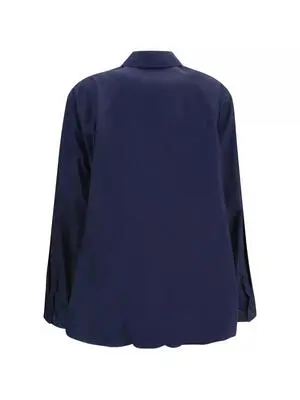 Loewe Balloon Embroidered-logo Shirt - Blue