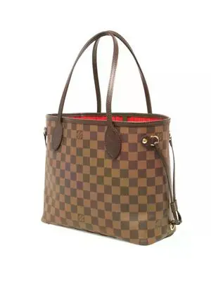 LOUIS VUITTON 2021-2026 Damier Ebene Neverfull Pm Tote Bag