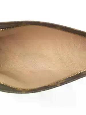 LOUIS VUITTON 2004 Monogram Toiletry Pouch 19 Clutch Bag - Brown